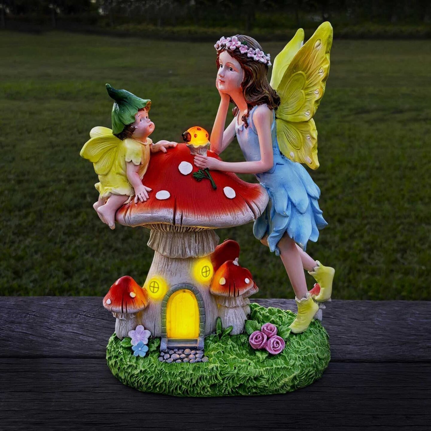 Spectacular And Magical Fairy Garden Statues For Mother's Day | Teelie ...